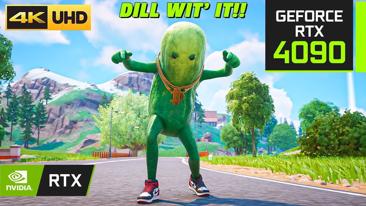 Fortnite BIG DILL SKIN Gameplay : Chapter 6 Season 2 | RTX 4090 + 4K ...