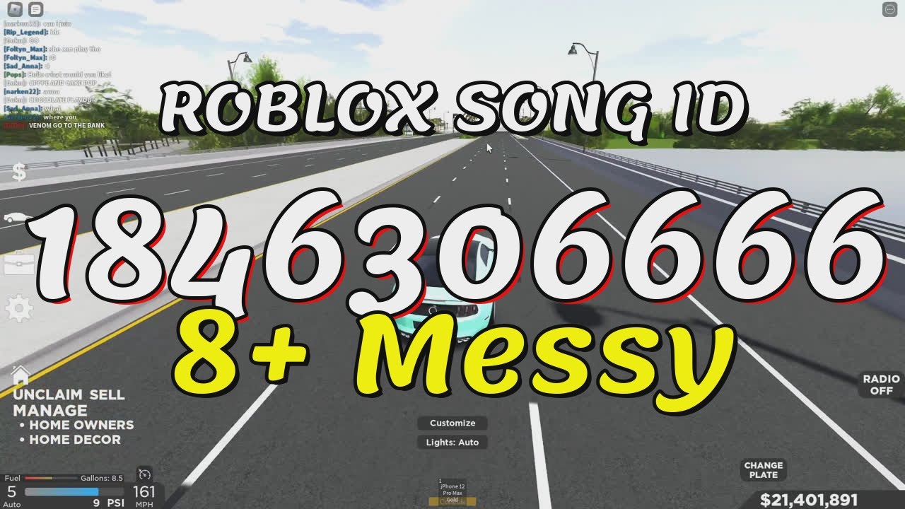 8+ Messy Roblox Song IDs/Codes - YouTube
