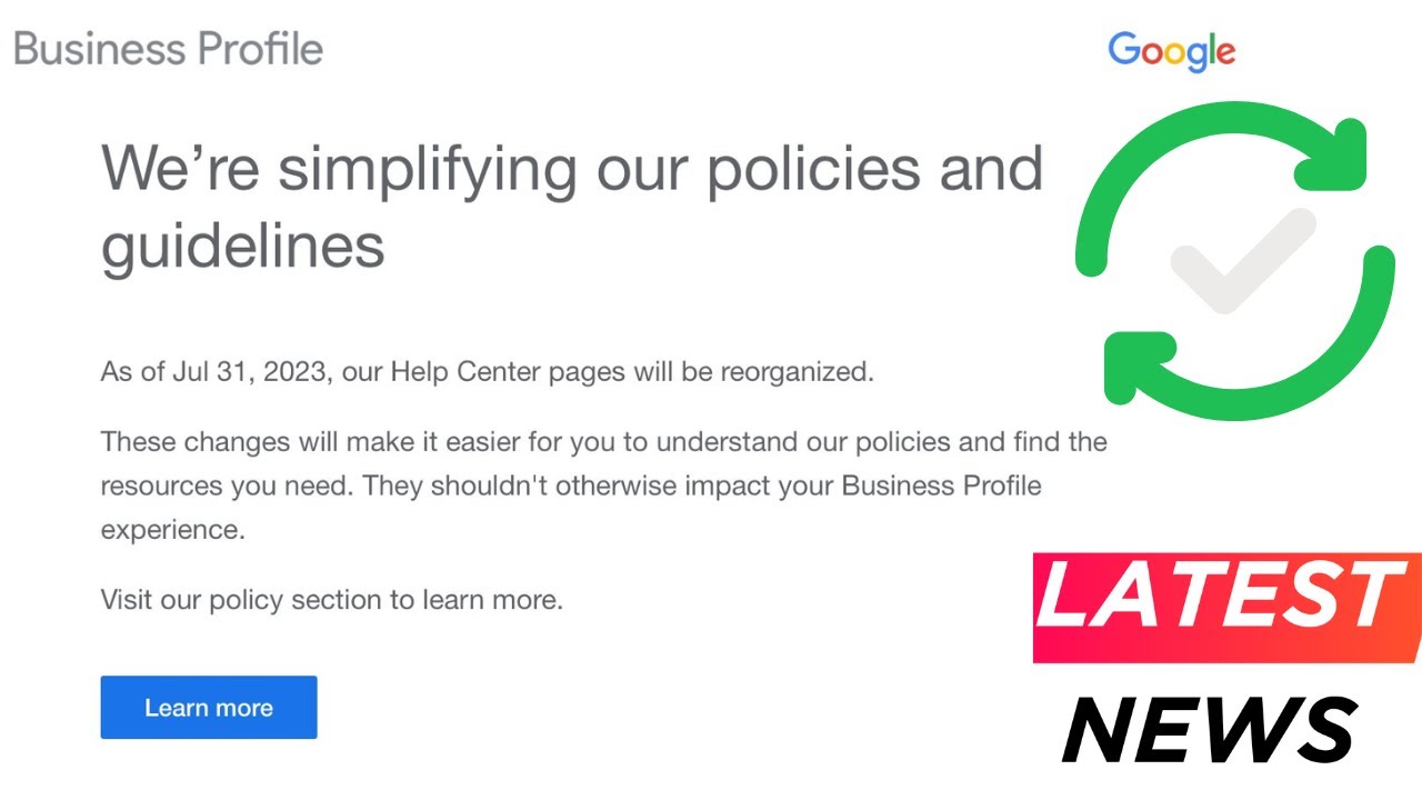 Google Business Profile policies & guidelines Updates 2024 | Google My ...