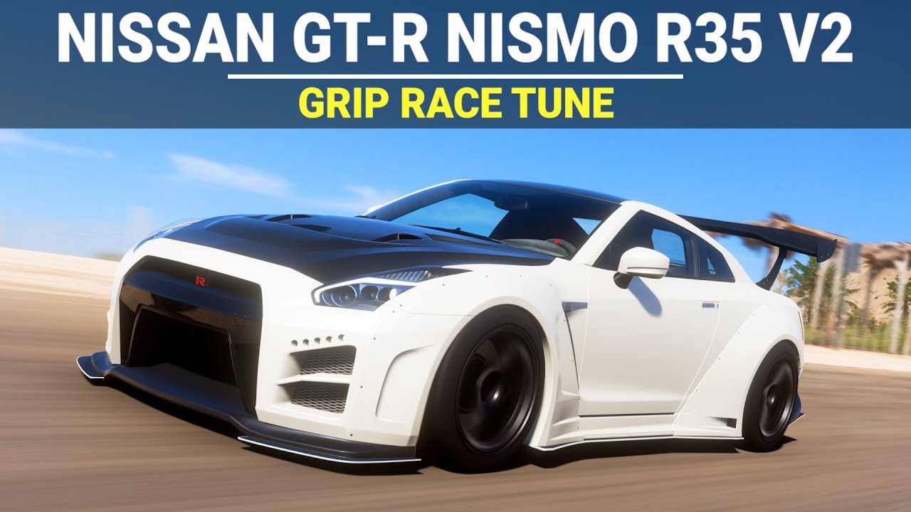 Forza Horizon 5 - 2020 Nissan GT-R Nismo R35 Widebody V2, FH5 Grip Race ...