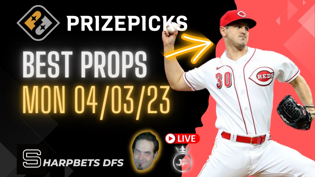 PrizePicks BEST MLB Player Props TODAY - 04/03/23 || LIVE w/ JohnPick ...