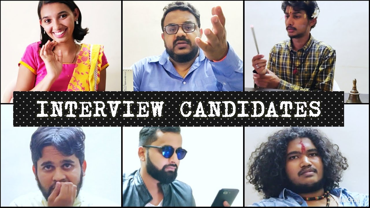 THE INTERVIEW | TYPES OF CANDIDATES | WHO GOT THE JOB? FUNNY JOB ...