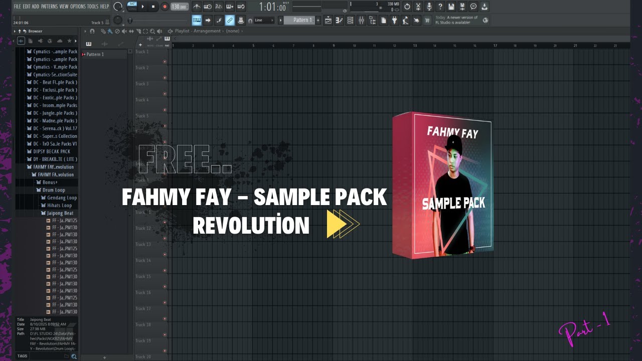 FAHMY FAY Revolution Sample Pack free - Part1 - YouTube