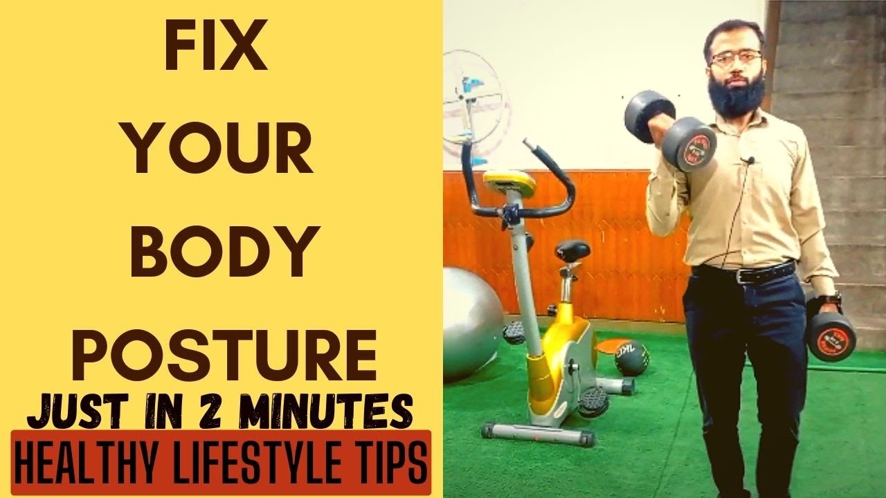 Fix your Body Posture with this Simple Tip | Healthy Lifestyle Tips ...