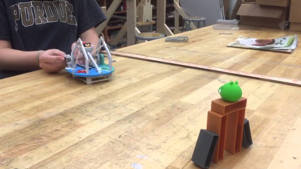 Angry Birds: Catapult Edition Trial 1 - YouTube