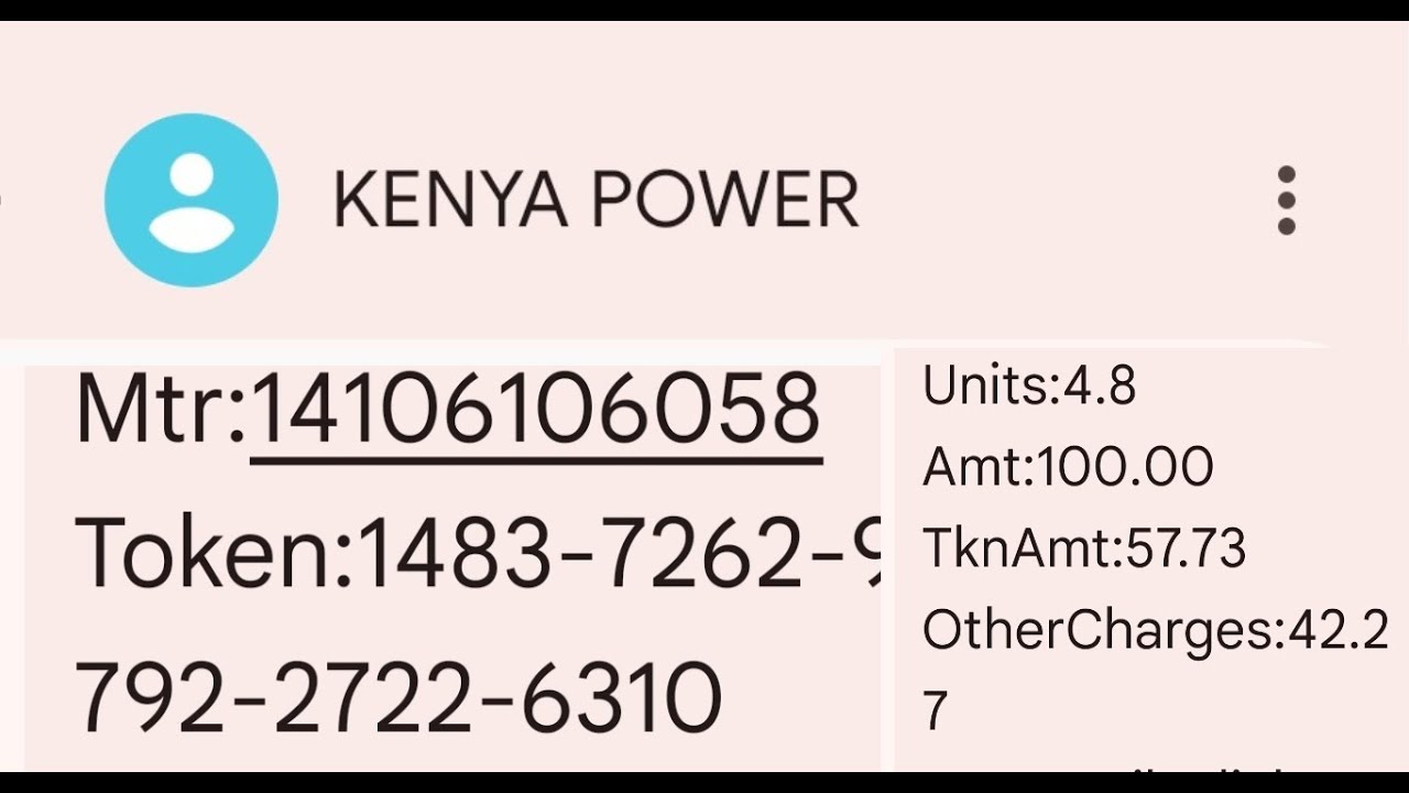 How to Pay Electricity Token Using M-Pesa | Kenya Power Token Payment ...
