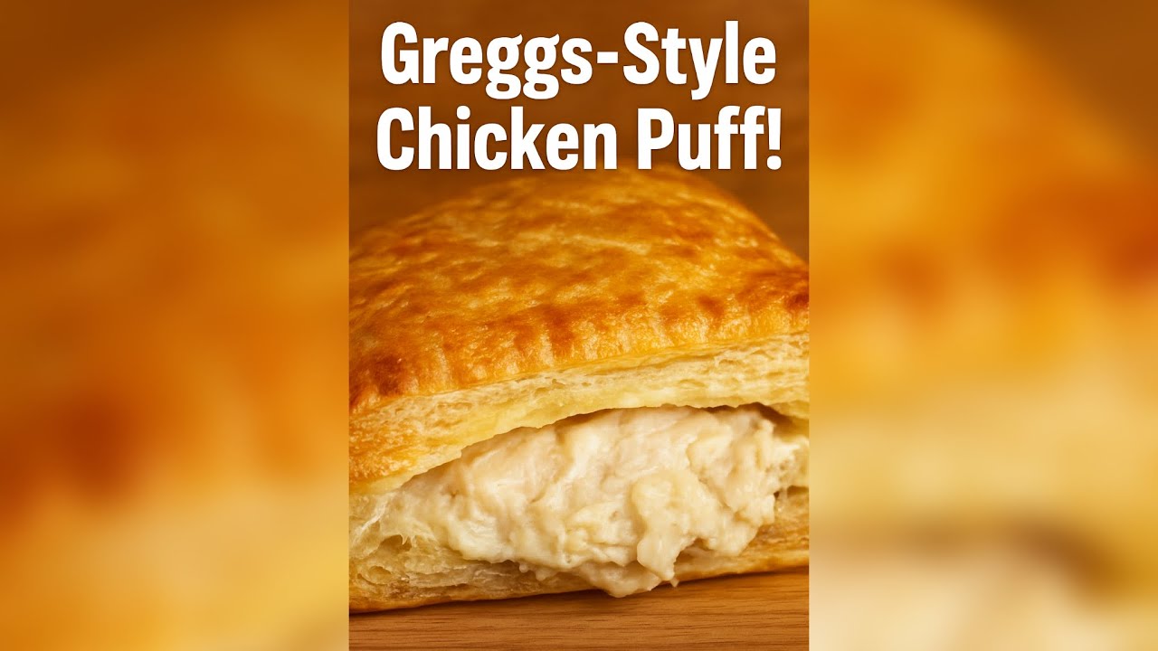 Chicken Puff Pastry Recipe Using Jus Rol Puff Pastry Sheets / Greggs ...
