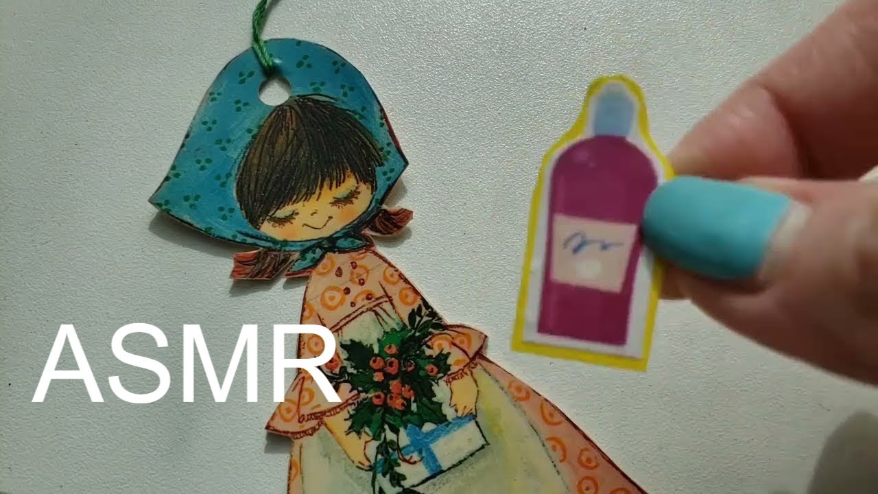 1 Minute ASMR Hair Salon Paper Cosmetics (MINIS) 🧴🧼💚 - YouTube