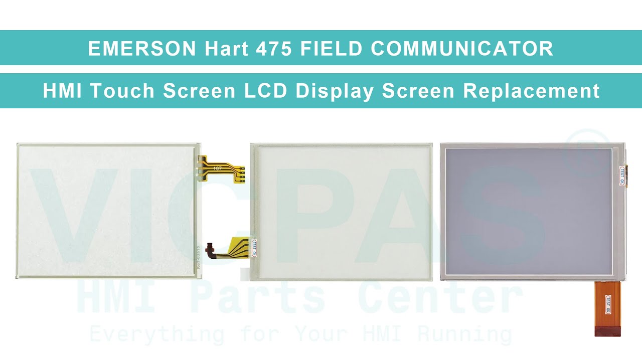 EMERSON Hart 475 FIELD COMMUNICATOR EMERSON MMI Touch Screen Panel LCD ...