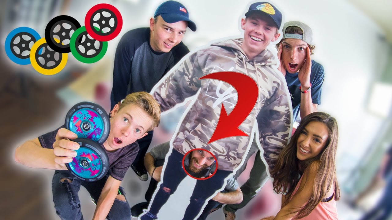 Scooter Olympics - Wheel Toss!! (ft. Tanner Fox & Taylor Alesia) │ The ...
