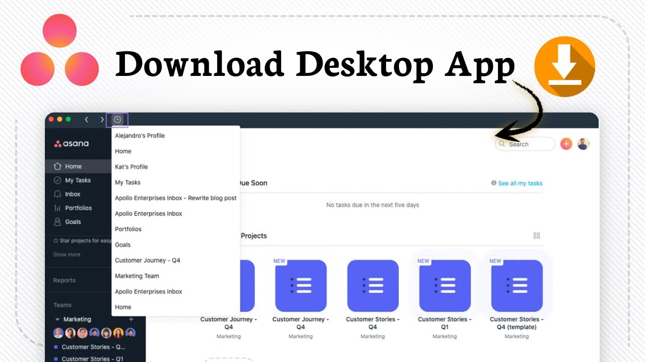 How to Download the Asana Desktop App (Step-by-Step) - YouTube