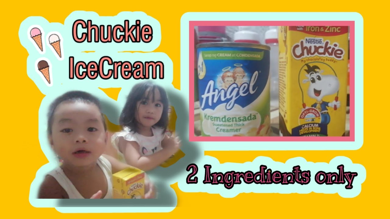 How to make Chuckie Ice Cream by Denden & ate Queeny |Little Chef ...