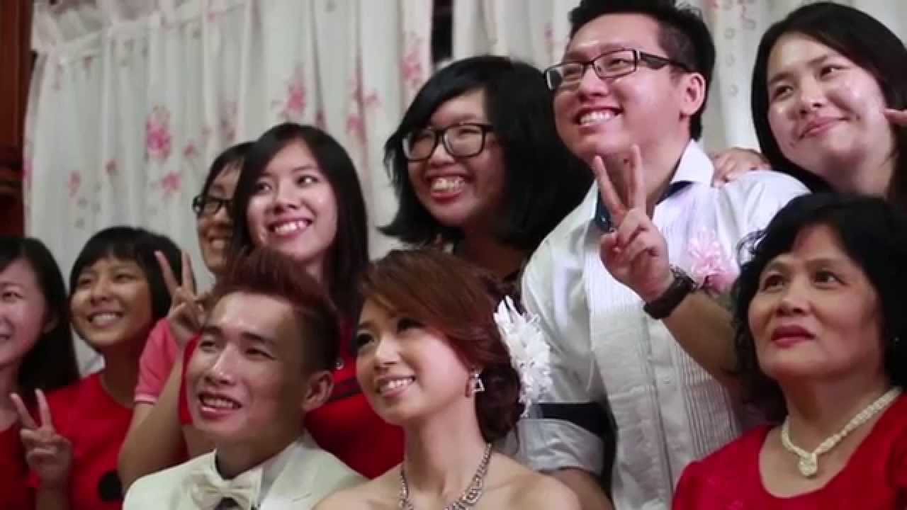 CHONG TEIK & HOOI SEAN wedding actual day - YouTube