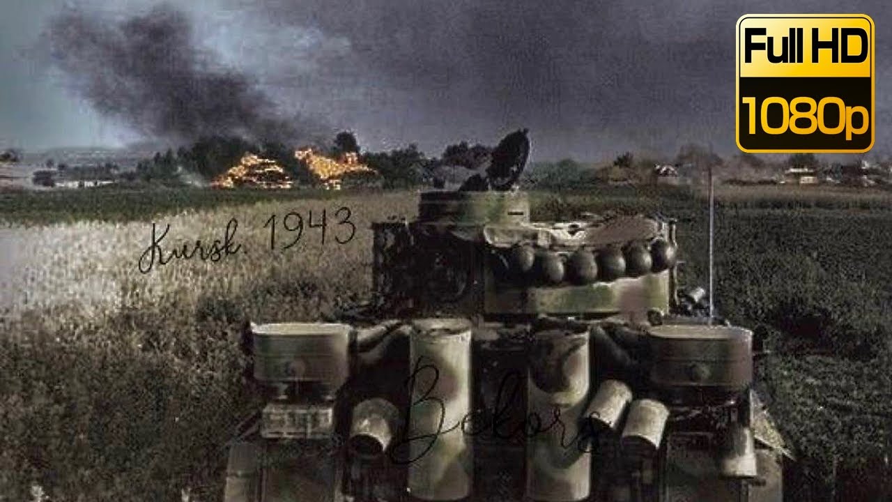 Unique color shots of the Battle of Kursk. World War II in color ...