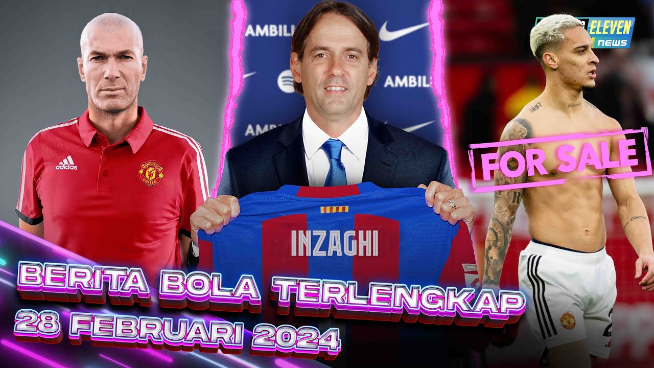 Inzaghi GANTIKAN Xavi? 😥 MU Bakal JUAL RUGI Antony "Gasing" 😱 Zidane ...