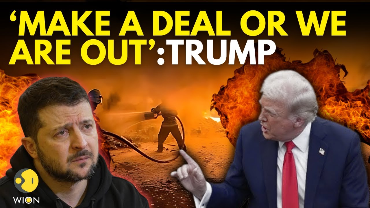 Trump-Zelensky Argument LIVE: Heated Argument In The Oval | JD Vance ...