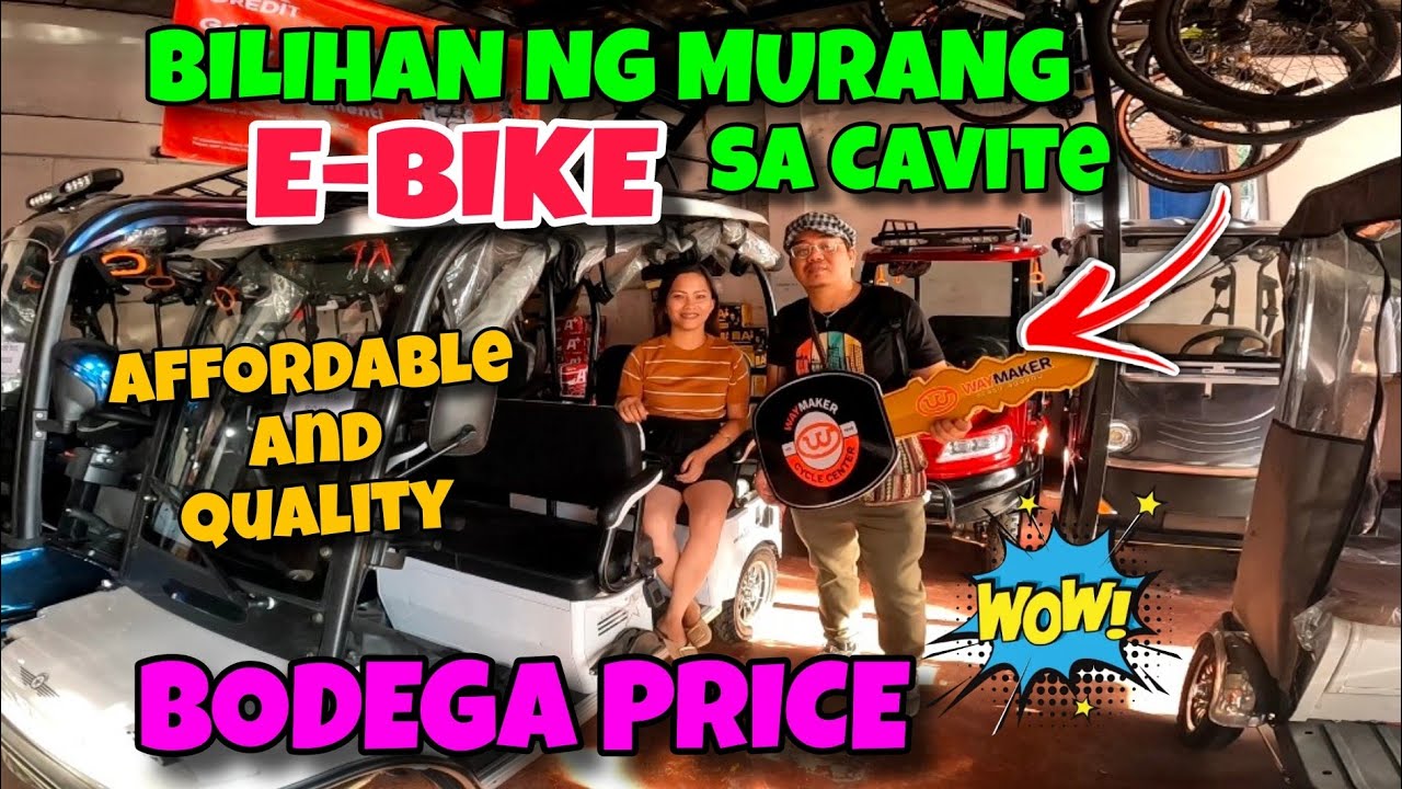 ELECTRIC BIKE BODEGA PRICE | 2 WHEELS 3 WHEELS AT 4 WHEELS E-BIKE ...