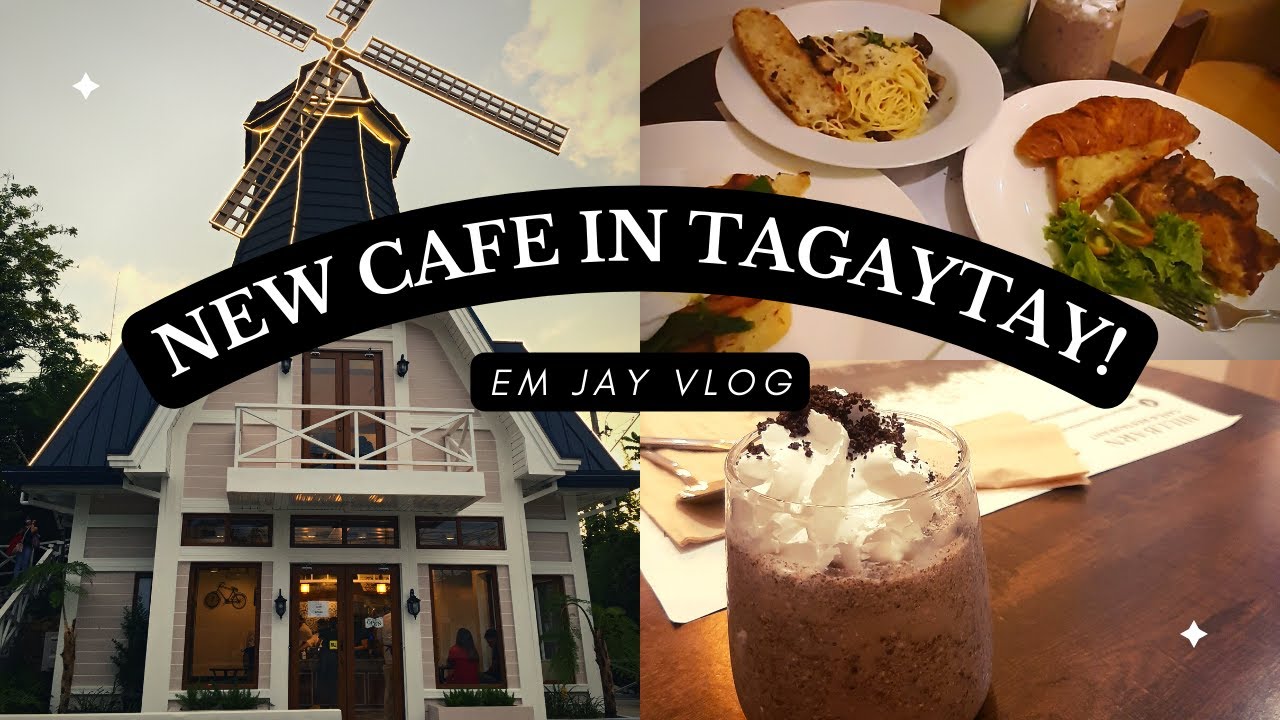 HILLBARN CAFE & RESTAURANT - NEW IN TAGAYTAY | em jays vlog - YouTube