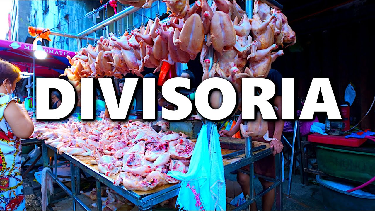 Early Morning Walk at the Famous Divisoria Market in Manila City ...