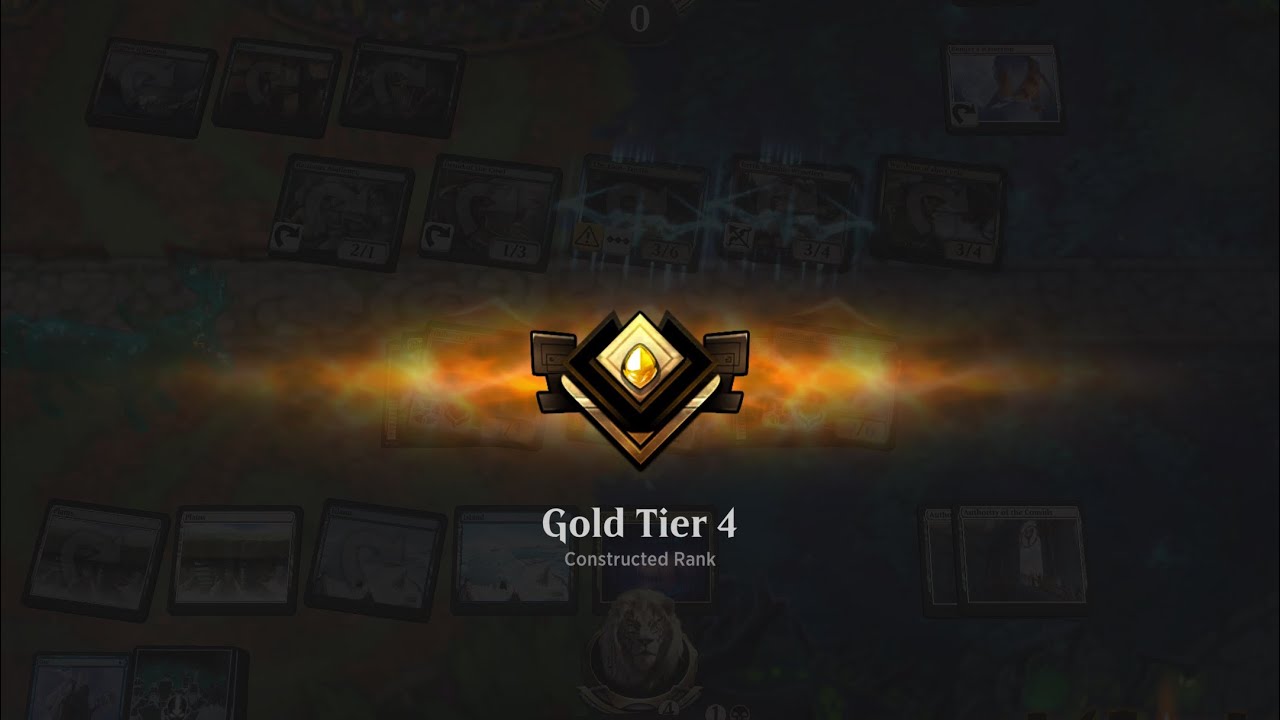 MTG Gold Rank Horse Standard deck on Arena Discussion - YouTube