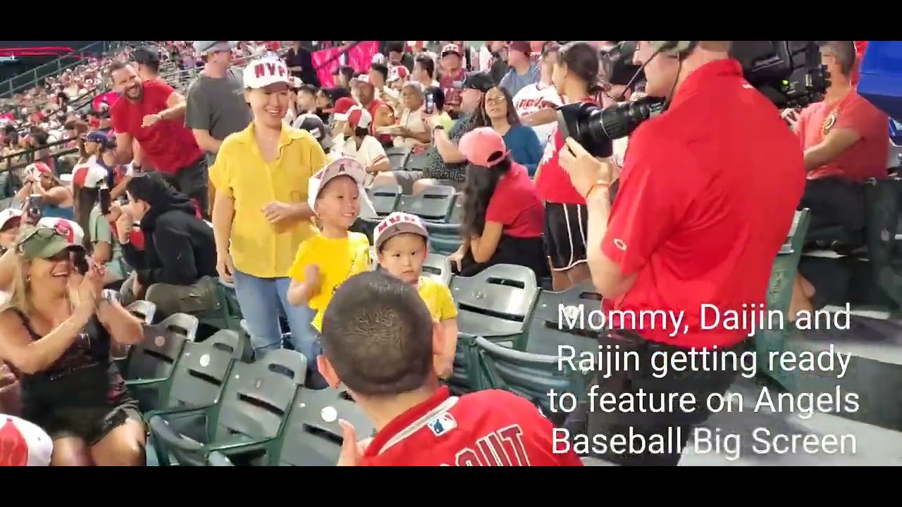 Featured on Angels Baseball "Jumbo Tron" - Yay Go Ohtani San - YouTube