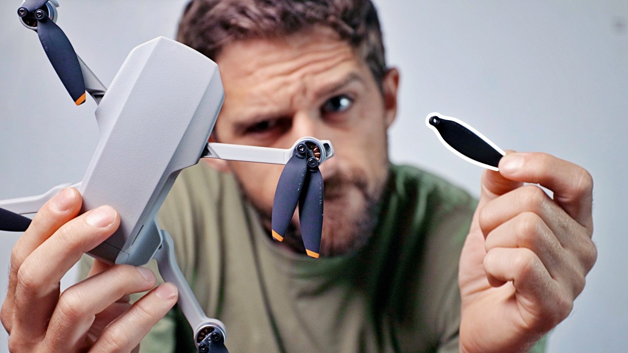 How To Fix Your Broken Drone Propellers - YouTube