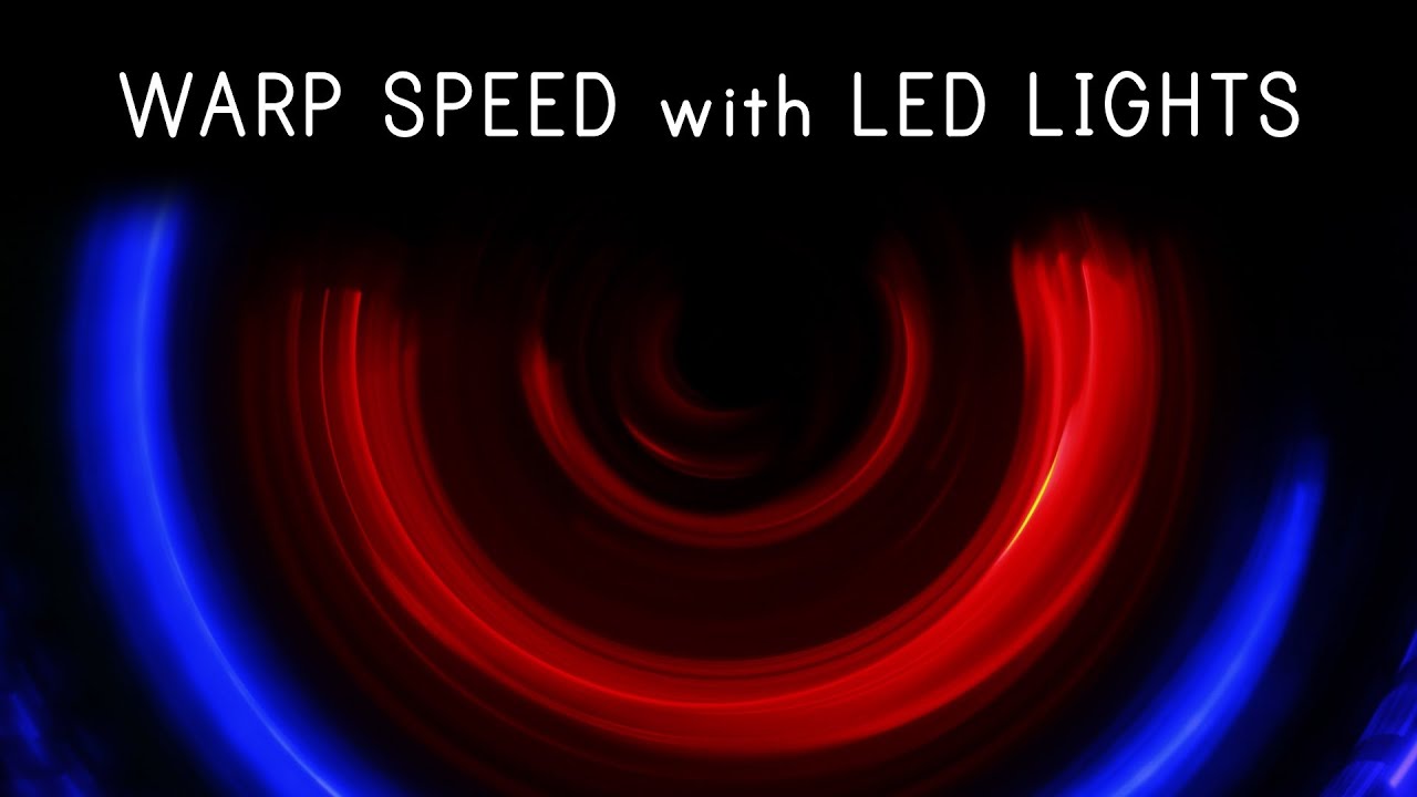 Creating Warp Speed with LED lights | Shanks FX | PBS Digital Studios ...