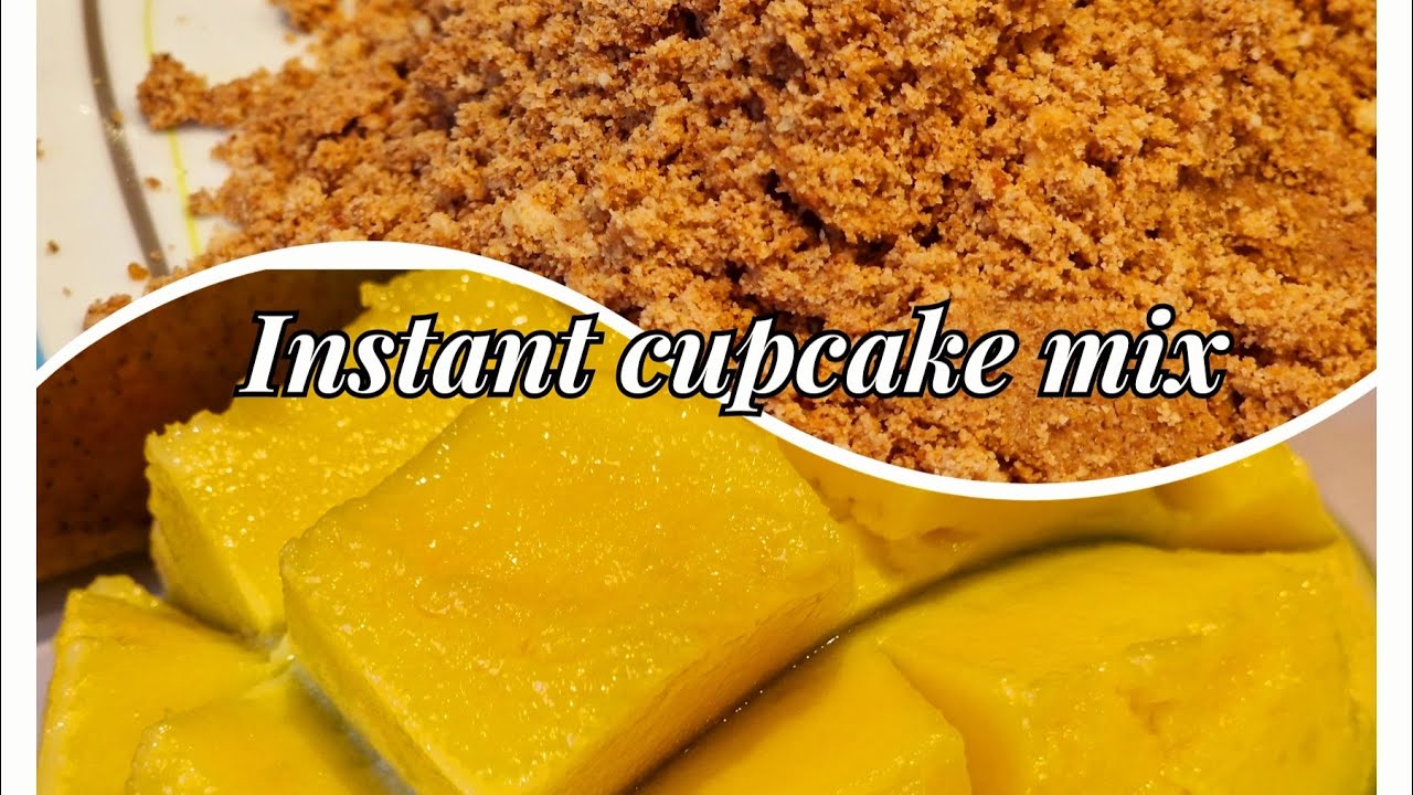 How to Make Instant Mango Cupcakes without an Oven - YouTube