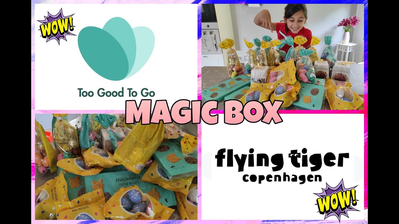 APRIAMO LA MAGIC BOX FLYING TYGER DI TOOGOODTOGO !!!! #TOOGOODTOGO ...