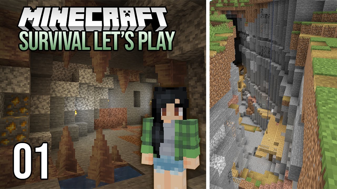 Minecraft 1.17 Single Player Survival Let's Play - Episode 1 - An ...