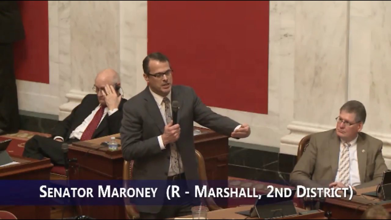 Senator Mike Maroney Addresses Senate Regarding the Truth about ...