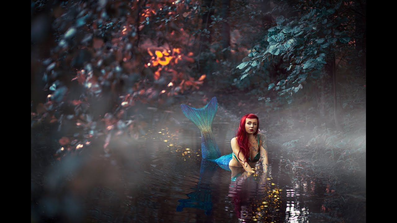 Behind the scenes - Ariel photoshoot - YouTube