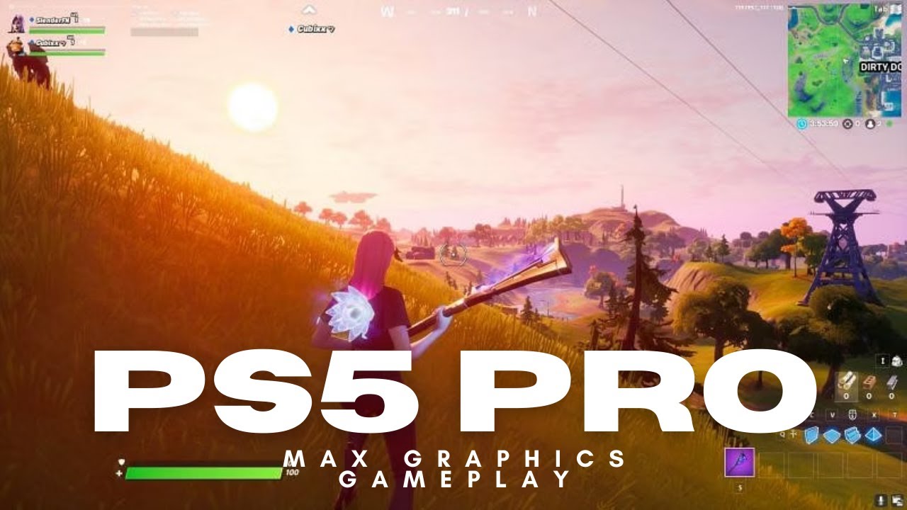 PS5 Pro Fortnite - MAX Graphics Gameplay (KBM) - YouTube