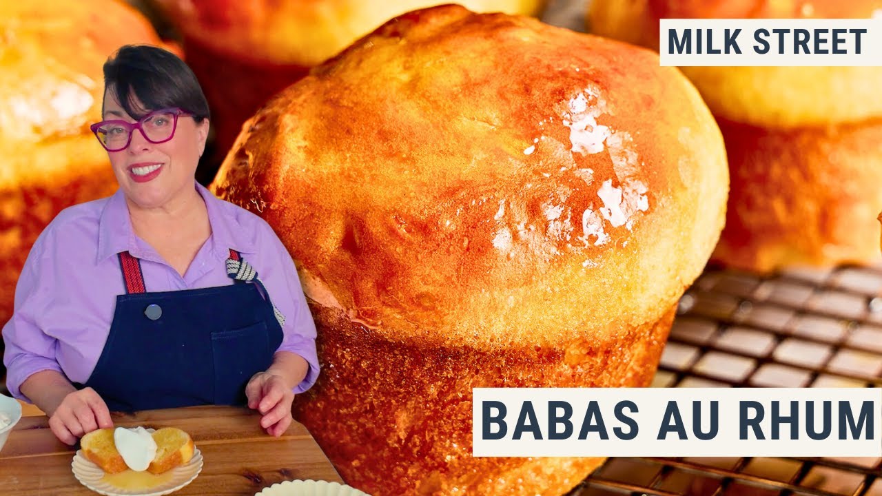 8 Recipes to Master Enriched Dough: Babas au Rhum - YouTube