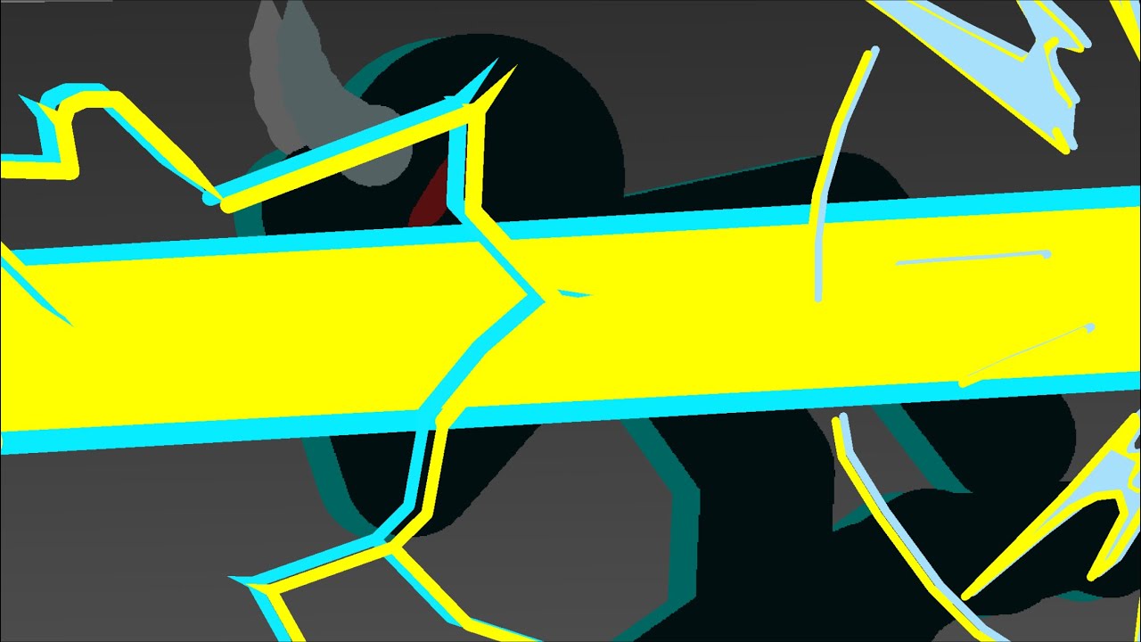Thunder clap and flash v2 (stick nodes pro) - YouTube