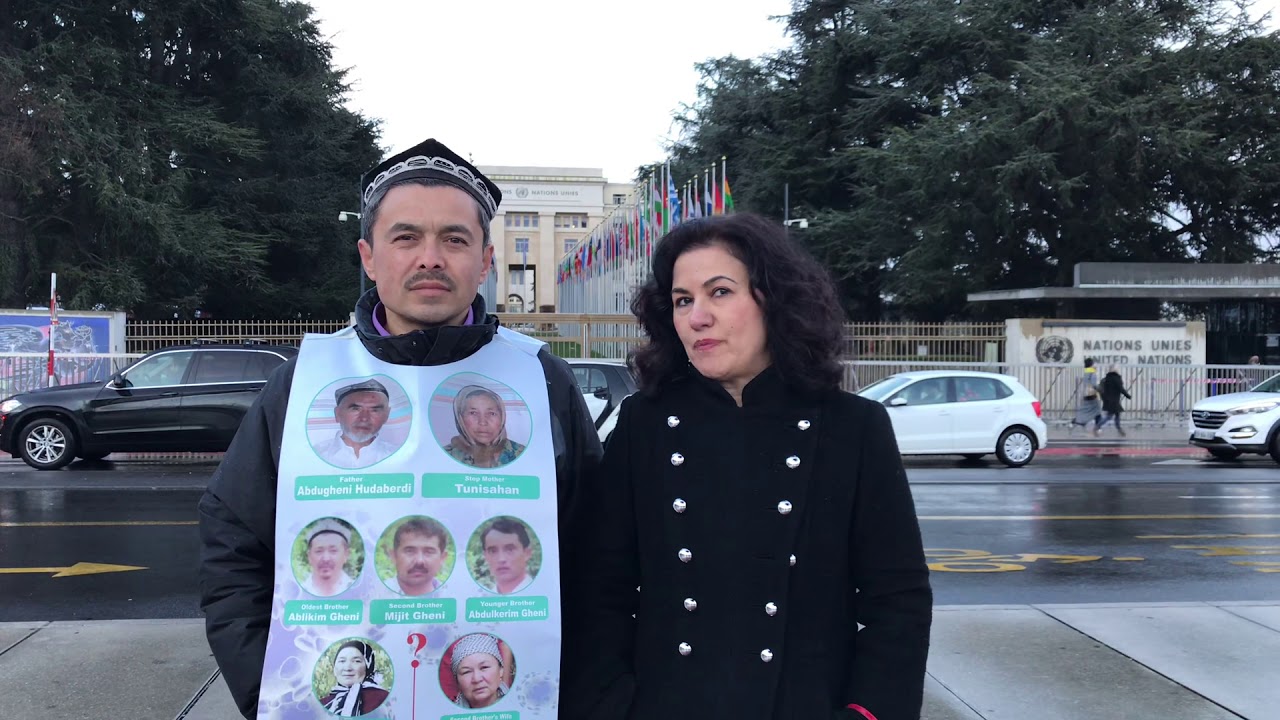 Uyghur activist Ms.Rushan Abbas is talking about missing family members ...