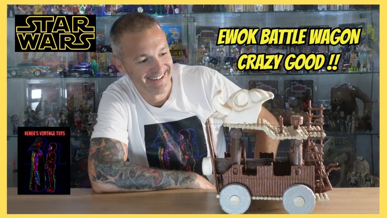 The Most Unexpected Vintage Star Wars Vehicle | Ewok Battle Wagon - YouTube