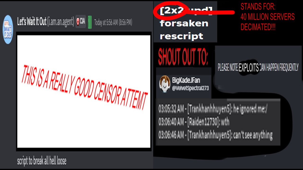 forsaken rescript: one fuckery of a game - YouTube
