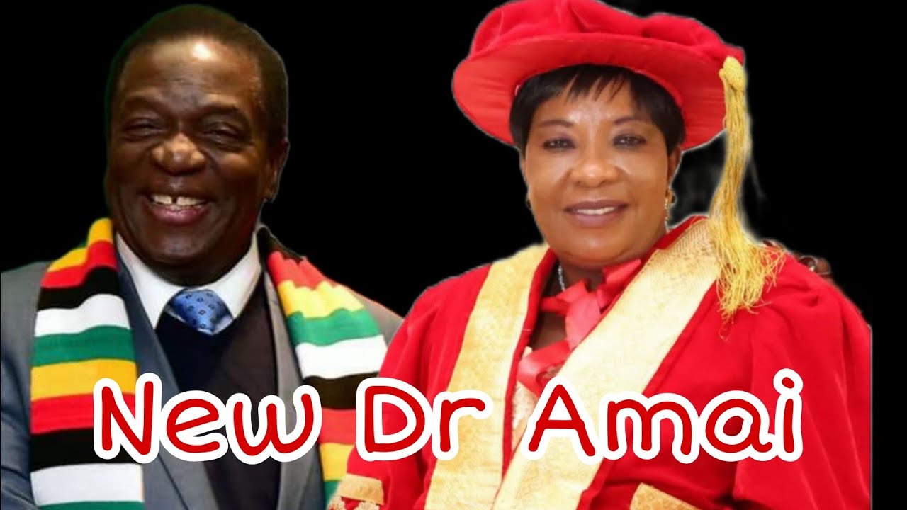 Zim First Lady Now A Doctor | CONGRATULATIONS DR AMAI MNANGAGWA - YouTube