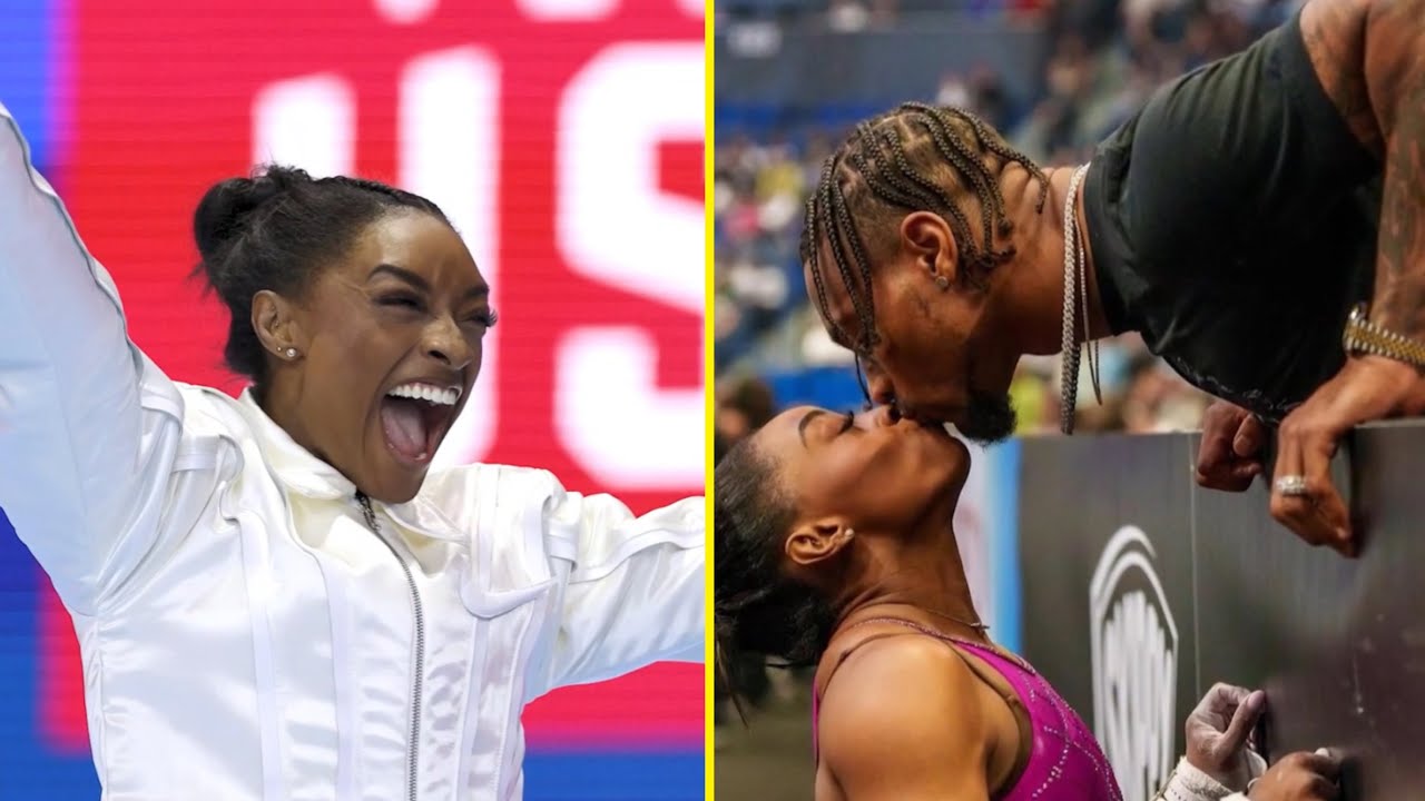 Simone Biles Says Goodbye to Husband Jonathan Owens as She Heads to ...