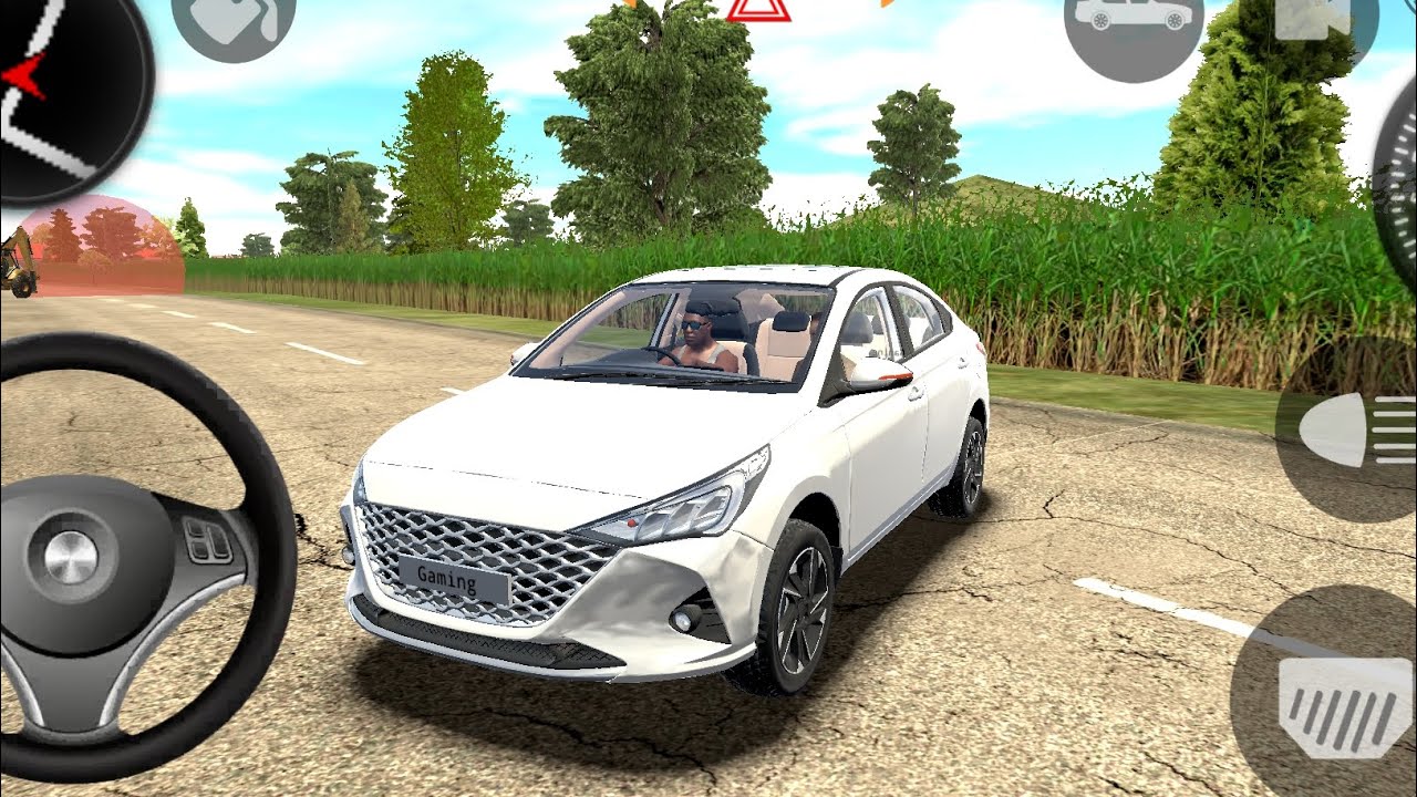 Verna car gaming video Indian Car driving 3D simulator game 🎮 gadi wala ...