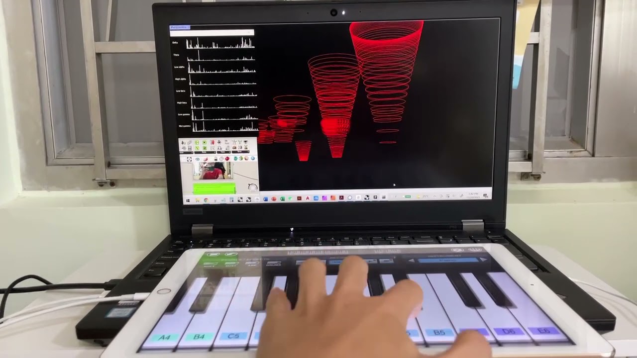 Piano + Brainwave translation - MindWave Mobile 2 + Pianist Pro ...