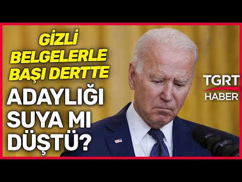 ABD'de Gizli Belge Skandalının Perde Arkası! Bıden'ın Adaylığı Suya Mı Düştü? - TGRT Haber