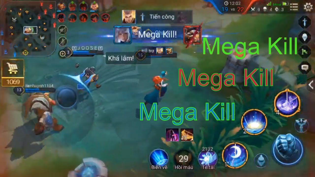 Liên Quân Mobile_Mega Kill - YouTube