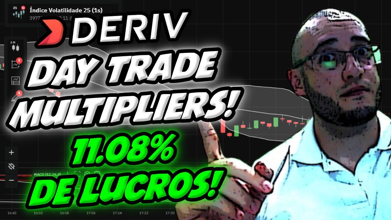 DAY TRADE DERIV.COM MULTIPLIERS - LUCRANDO 11.08% DA BANCA COM SCALP EM ...