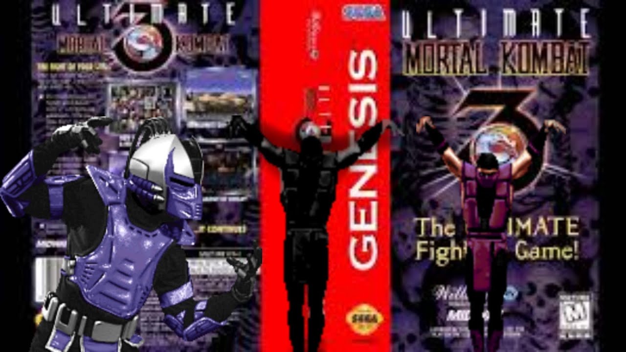 Ultimate Mortal Kombat 3 Genesis Smoke and Noob All ladders Playthrough ...