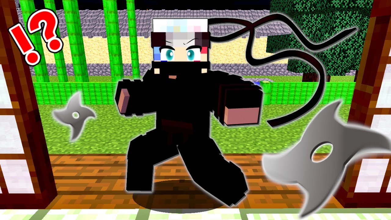 忍者になるマインクラフト🥷🏻 Ep1【マイクラ Minecraft】ぽっぴんず Youtubeeow 7213