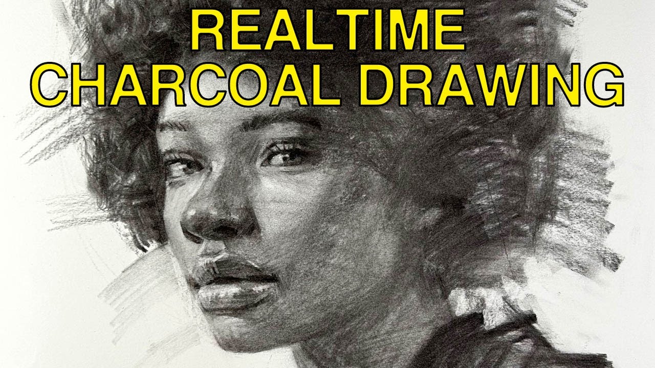 Real-time Portrait Drawing, #136 - YouTube