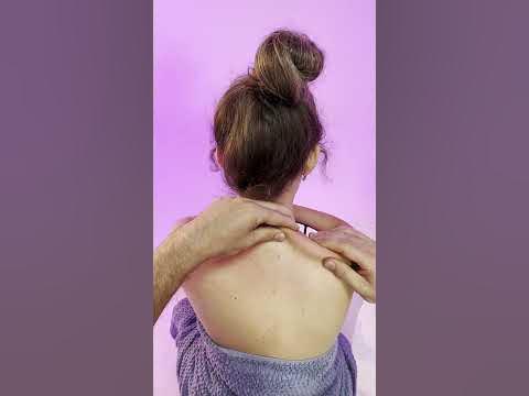 Расслабляющий МАССАЖ ШЕИ за 60 секунд #массажшеи #массаж #шея # ...