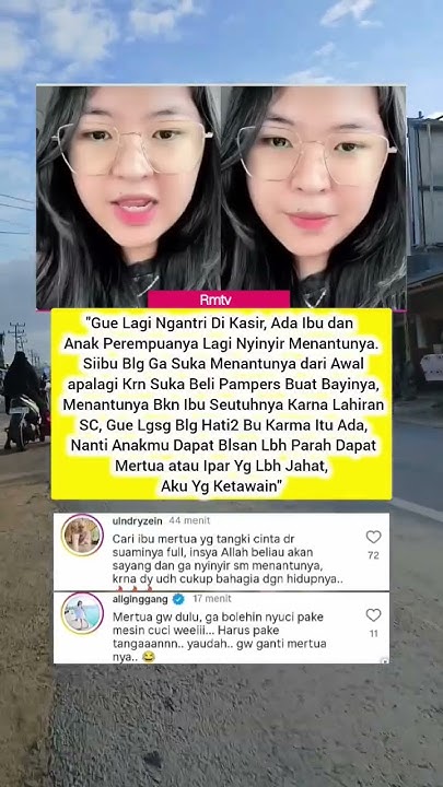 Gue Lagi Ngantri Di Kasir, Ada Ibu dan Anak Perempuanya Lagi Nyinyir Menantunya - YouTube